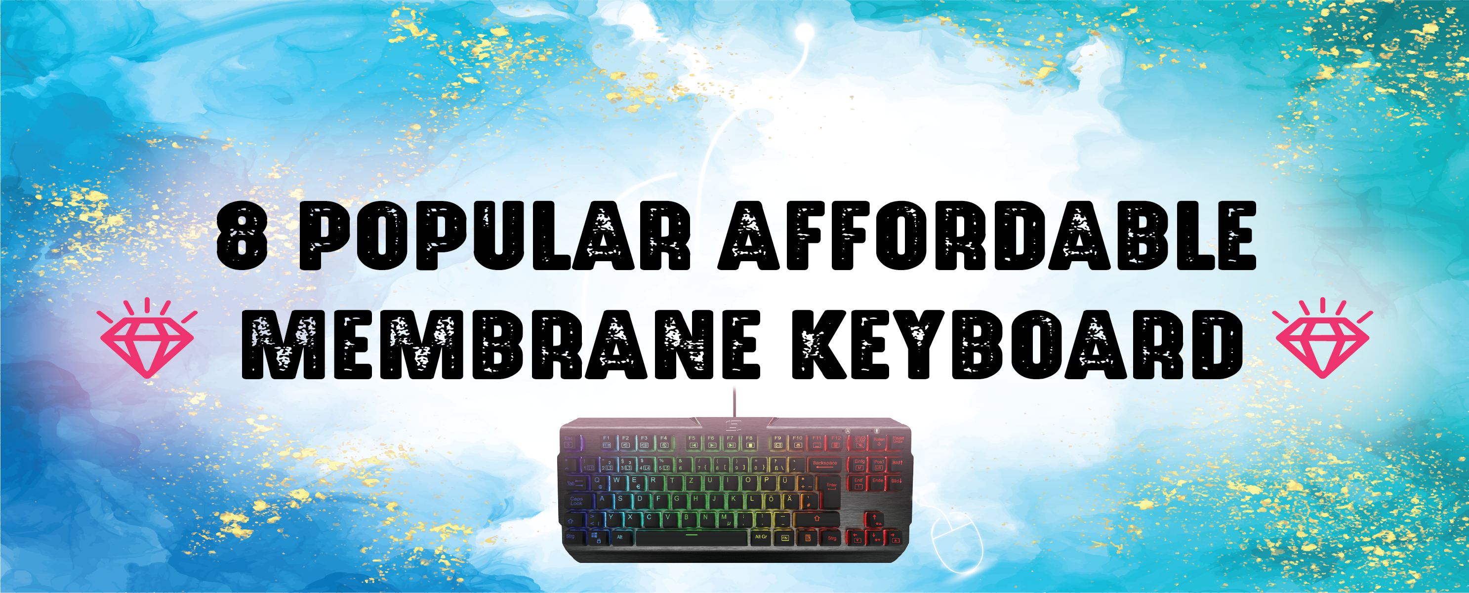 8 Popular Affordable Membrane Keyboard